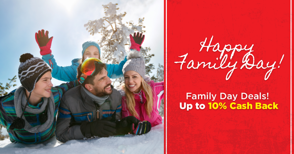 Family Day Deals! Up to 10% Cash Back – Swagblog Canada