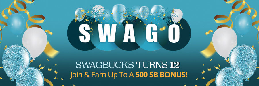 Swagbucks Turns 12 Swago - Swagblog Canada