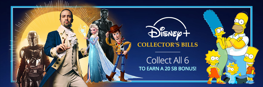 Disney+ Collector's Bills - Swagblog Canada