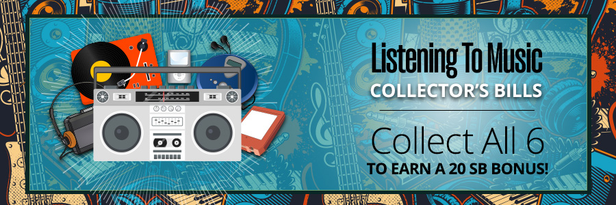 Listening To Music Collector's Bills - Swagblog Canada